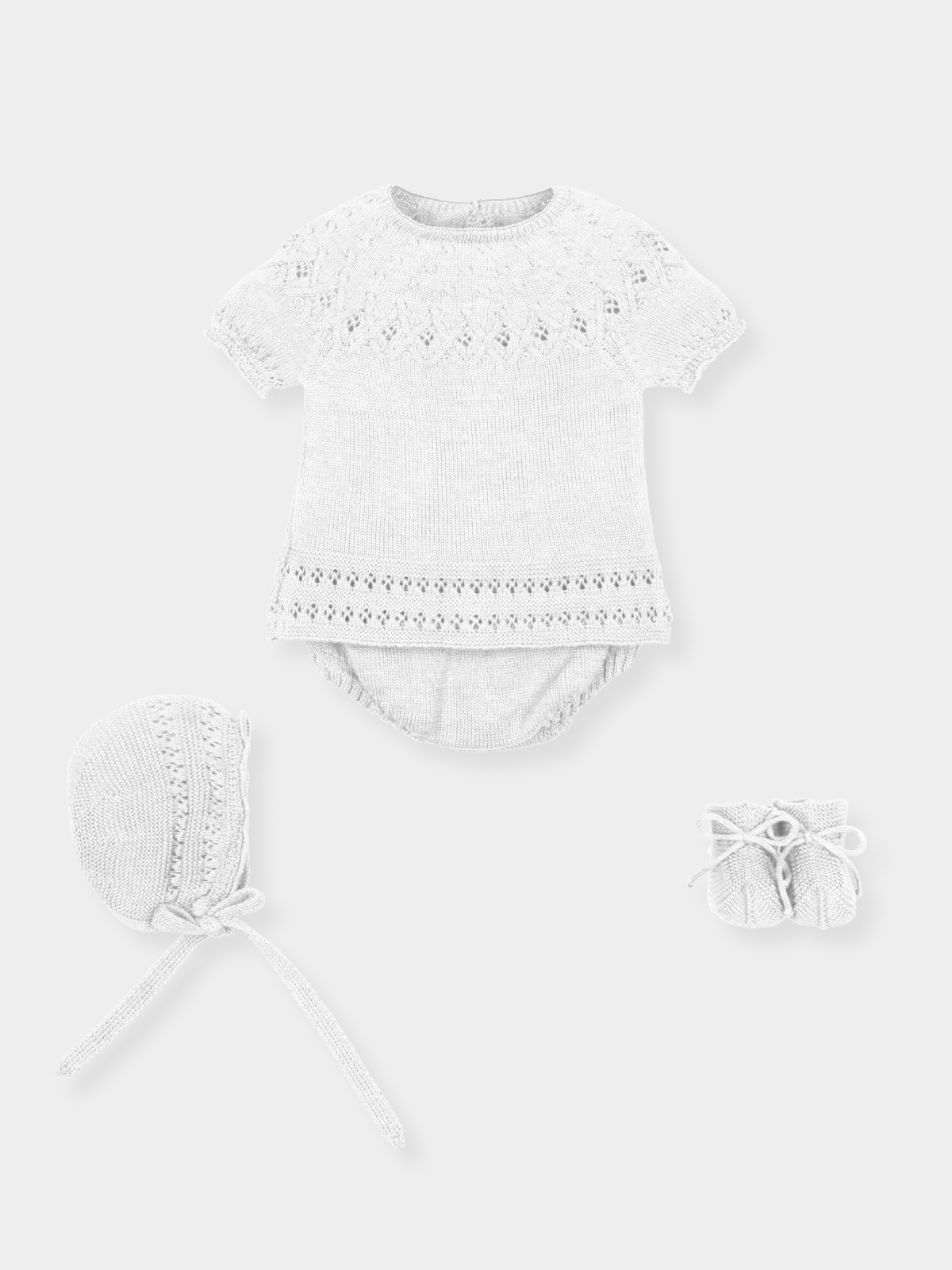Conjunto 4 piezas blanco – My mini Leo